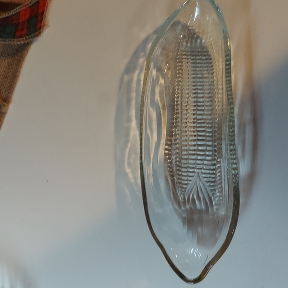 Vintage | Dining | Pressed Glass Corn On The Cob Dish | Poshmark